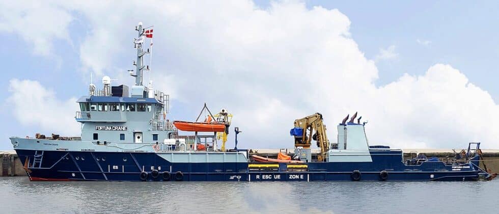 Fortuna Crane | O.S. Energy Fleet | 9 service vessels